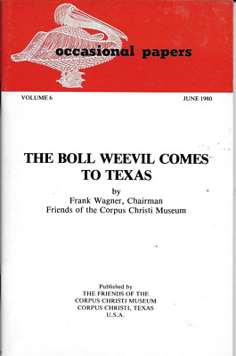 Boll Weevil Comes to Texas. by Frank Wagner | eBay
