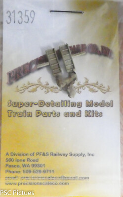 Precision Scale HO #31359 Number Boards 5 Number w/Mount (Brass Casting ...