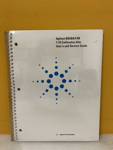 Agilent 85038-90010 85038A/F/M 7-16 Calibration Kits User's and Service ...