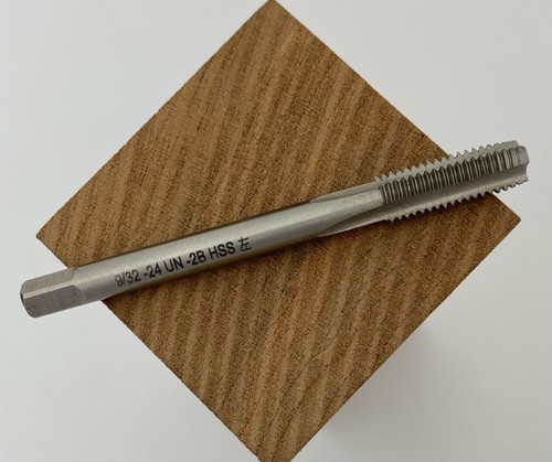 9/32-24 UN HSS Left Hand Thread Plug Tap, Stanley Plane Restoration ...