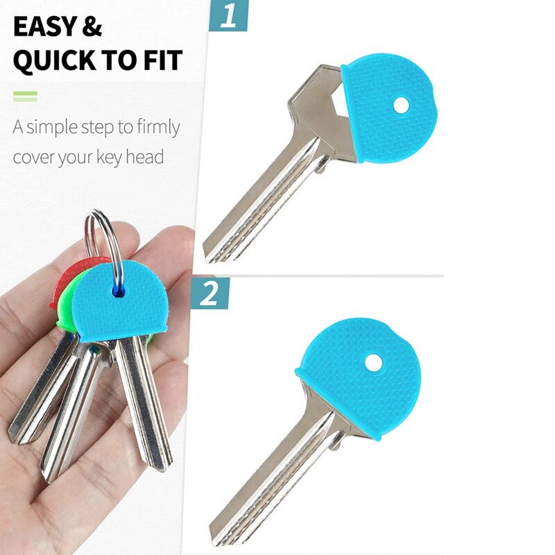 32-Piece Set of Keycap Cover Labels, Flexible Pvc Key Covers for ...