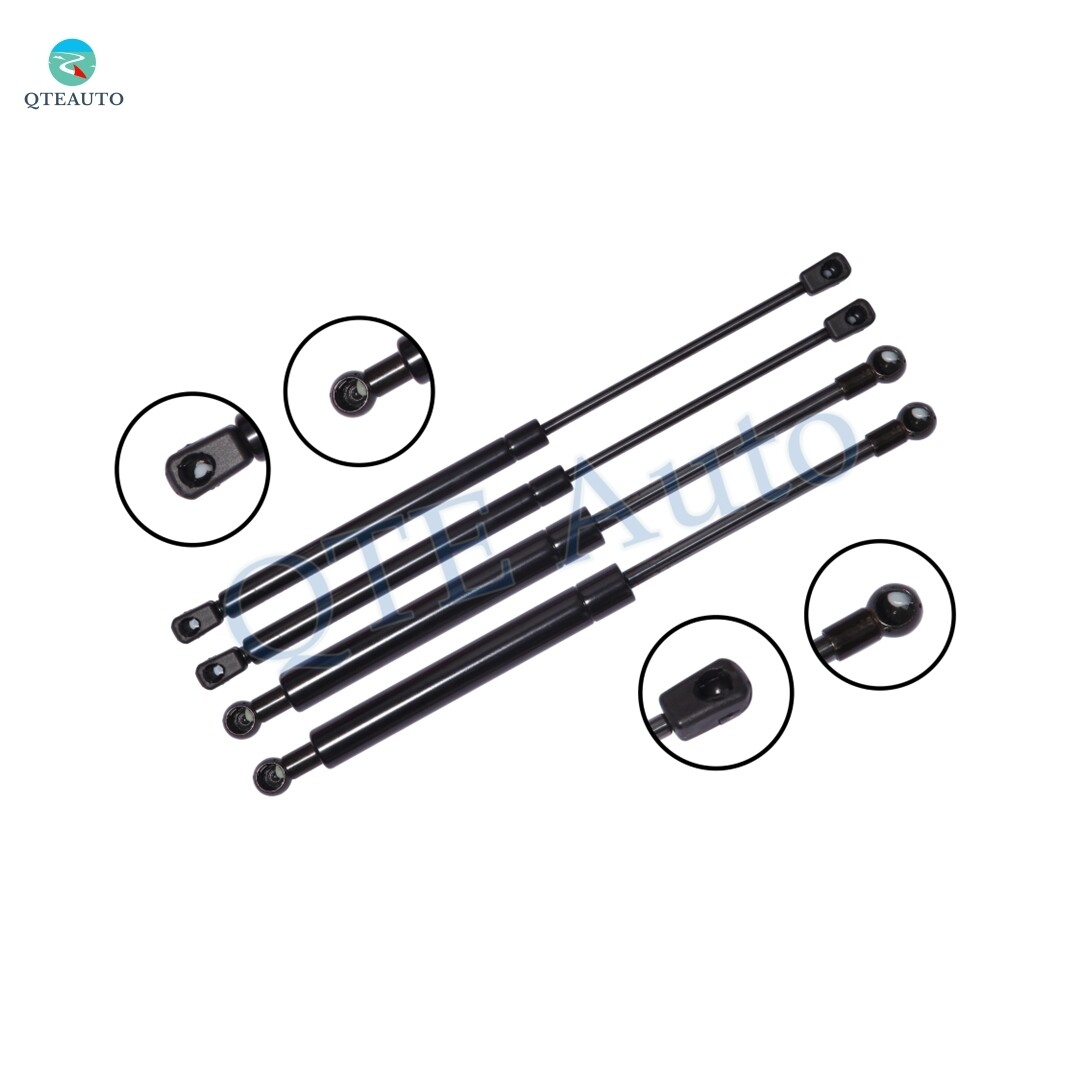 Set of 4 Front Hood-Rear Trunk Lid Lift Support For 1981-1983 Delorean ...