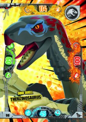 LEGO Jurassic World Serie 2 Trading Card 98 - Dino Duell ...