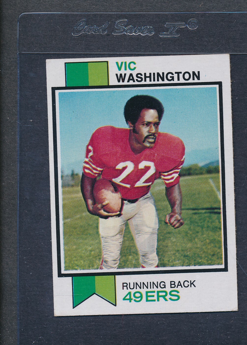 1973 Topps #238 Vic Washington 49ers NM *1475 | eBay