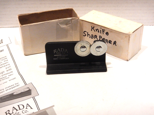 RADA Mfg Co R119 Quick Edge Knife Sharpener Kitchen Steel Blade ...