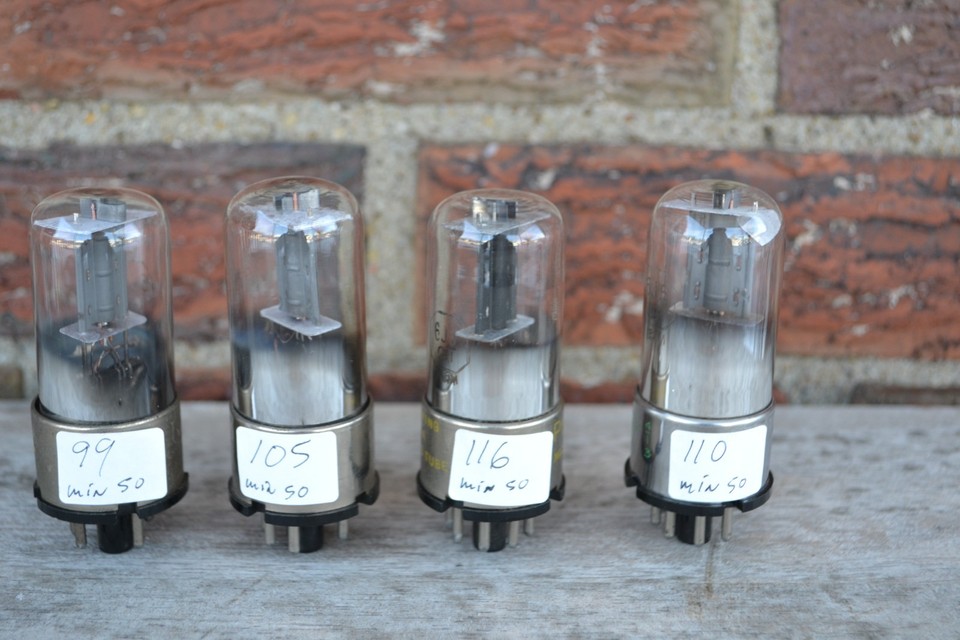 4 x 6J5 GT Vacuum Tubes Metal Base Test Strong to NOS | eBay