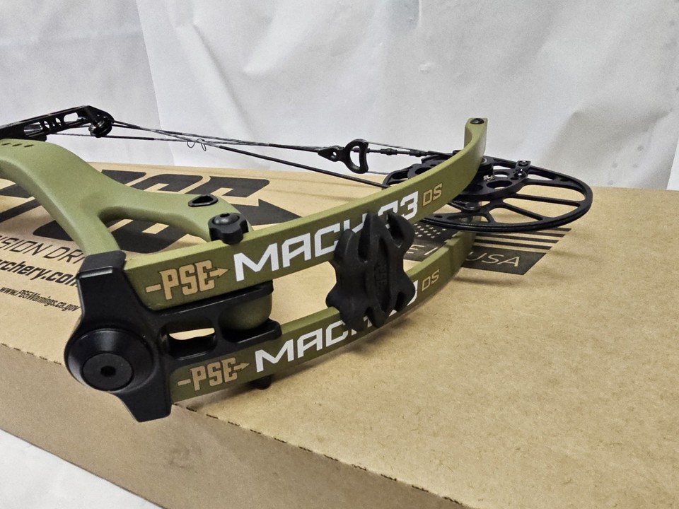 PSE Mach 33 FDS 60 - 70lbs/25.5" - 31"/Green Olive | eBay