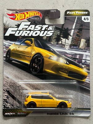 2019 Hot Wheels Fast and Furious HONDA CIVIC EG Fast Tuners Spoon EG6 ...