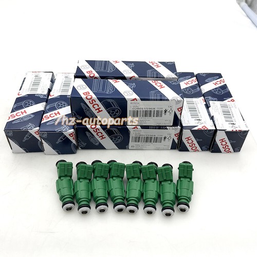 8pcs Fuel Injectors 0280155968 42lb 440cc Fits For LS1 Corvette Mustang ...