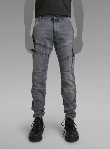 $290 G-Star Raw Men's Gray 3D Airblaze Skinny Jeans Pants Size 29W 34L ...