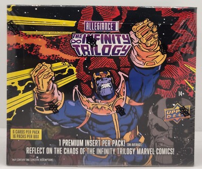 Marvel Allegiance: The Infinity Trilogy Hobby Box (Upper Deck 2023 ...