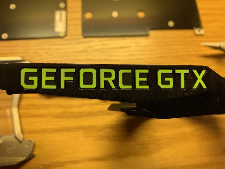 GeForce GTX 1080 Founders Edition Shroud/Case w/ LED, Backplate and ...