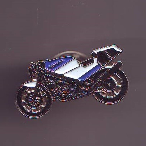 Pin's Pins Metal - jolie moto bleu blanc - tres bon etat | eBay