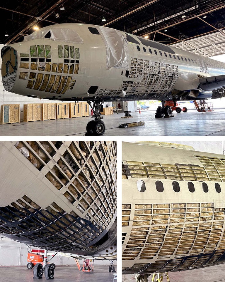 Delta Airlines Airbus A320-200 Tail #N309US Real Metal Blue Plane Skin ...