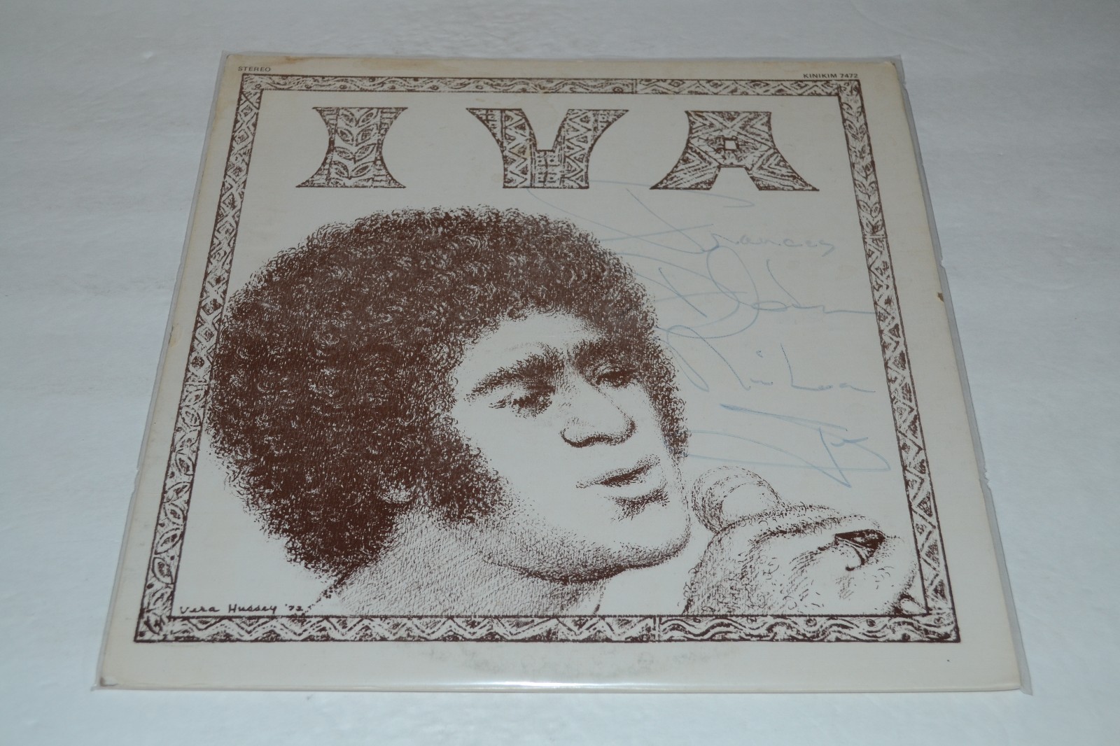 Iva Kinimaka~Kinikim Records KRS 7472~AUTOGRAPHED~Hawaiian IMPORT~FAST ...