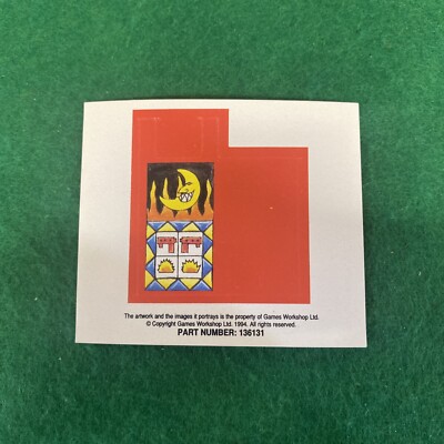 warhammer 40k Bad Moon orks Boss ork banner flag standard Bit games ...