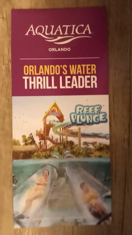 NEW 2024 SeaWorld Orlando + Aquatica Orlando Brochure And Guide ...