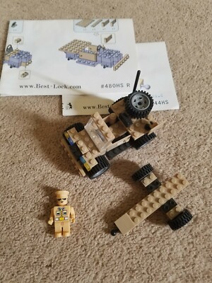 Best-Lock Construction Toys - Military Vehicle - #480HS | eBay