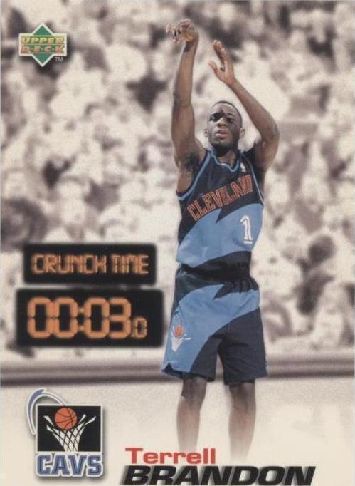 1997-98 Upper Deck Nestle Slam Dunk - Crunch Time Terrell Brandon #CT ...
