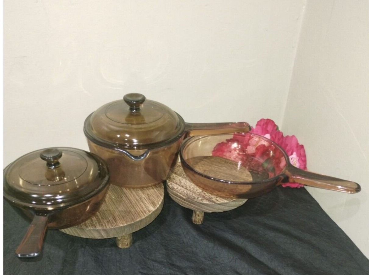 Vintage 5-piece Visions Cookware Set | eBay