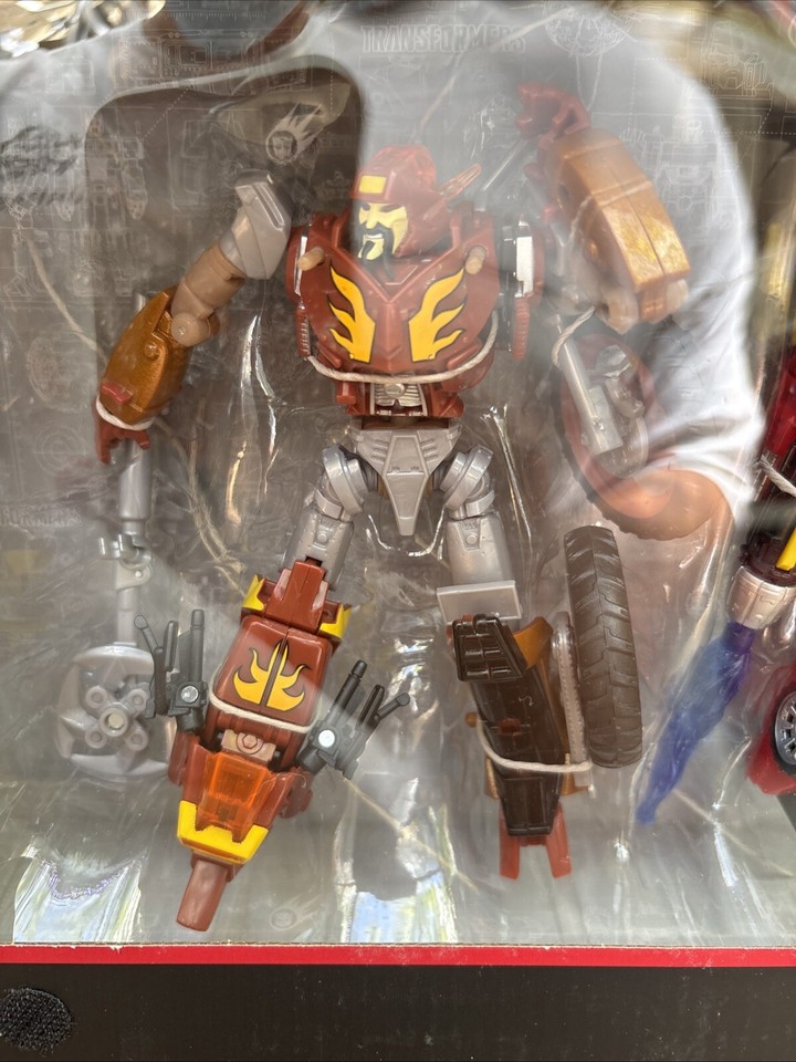 Transformers Hasbro Platinum Edition Planet Of Junk Clash Rodimus Prime ...