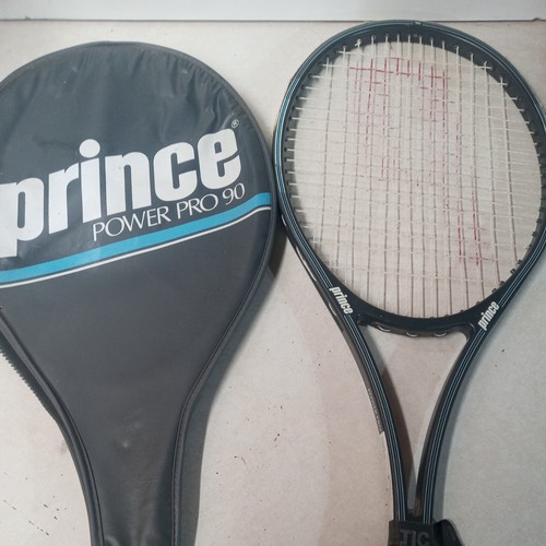 1986 Prince Power Pro 90 Tennis Racket with Original Cover AND good ...