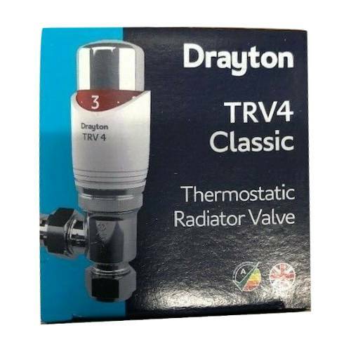 DRAYTON THERMOSTATIC RADIATOR VALVE TRV4/RT212 LOCKSHIELD | eBay UK