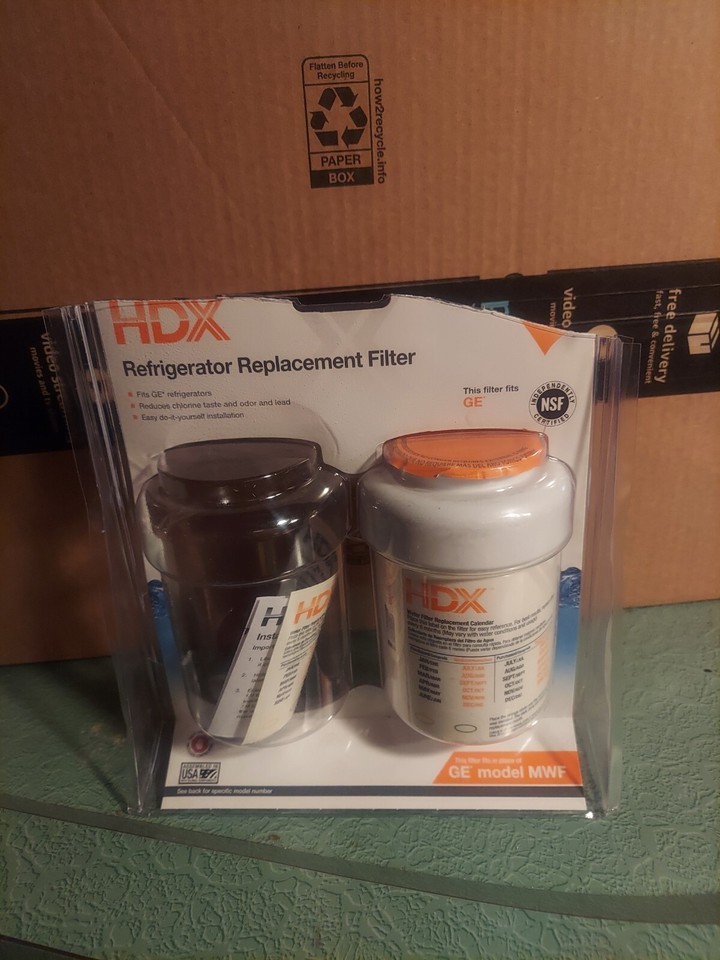 HDX Refrigerator Replacement Filter / Replaces GE Model MWF 84691820093 ...