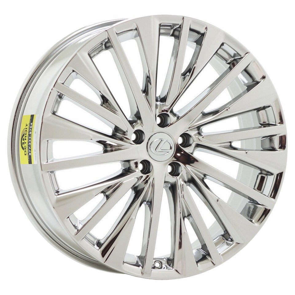 21" LEXUS RX350 PVD BRIGHT CHROME WHEELS-C RIMS FACTORY OEM 74422 ...