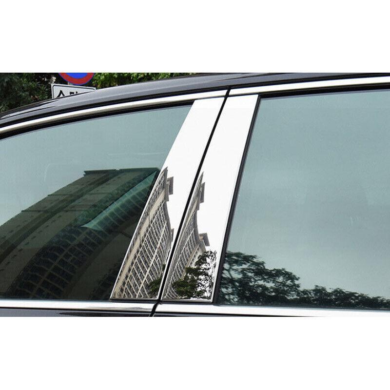 For Volvo XC40 2019-2022 Chrome Steel Car Window BC Pillar Cover Trim ...