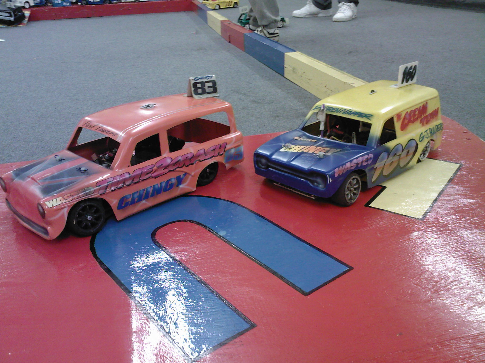 Kamtec A60 Van Banger body ABS plastic RC Racing 600 | eBay UK