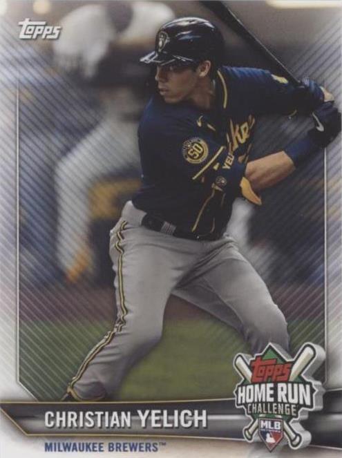 2021 Topps - Home Run Challenge Code Cards Series 2 Christian Yelich # ...