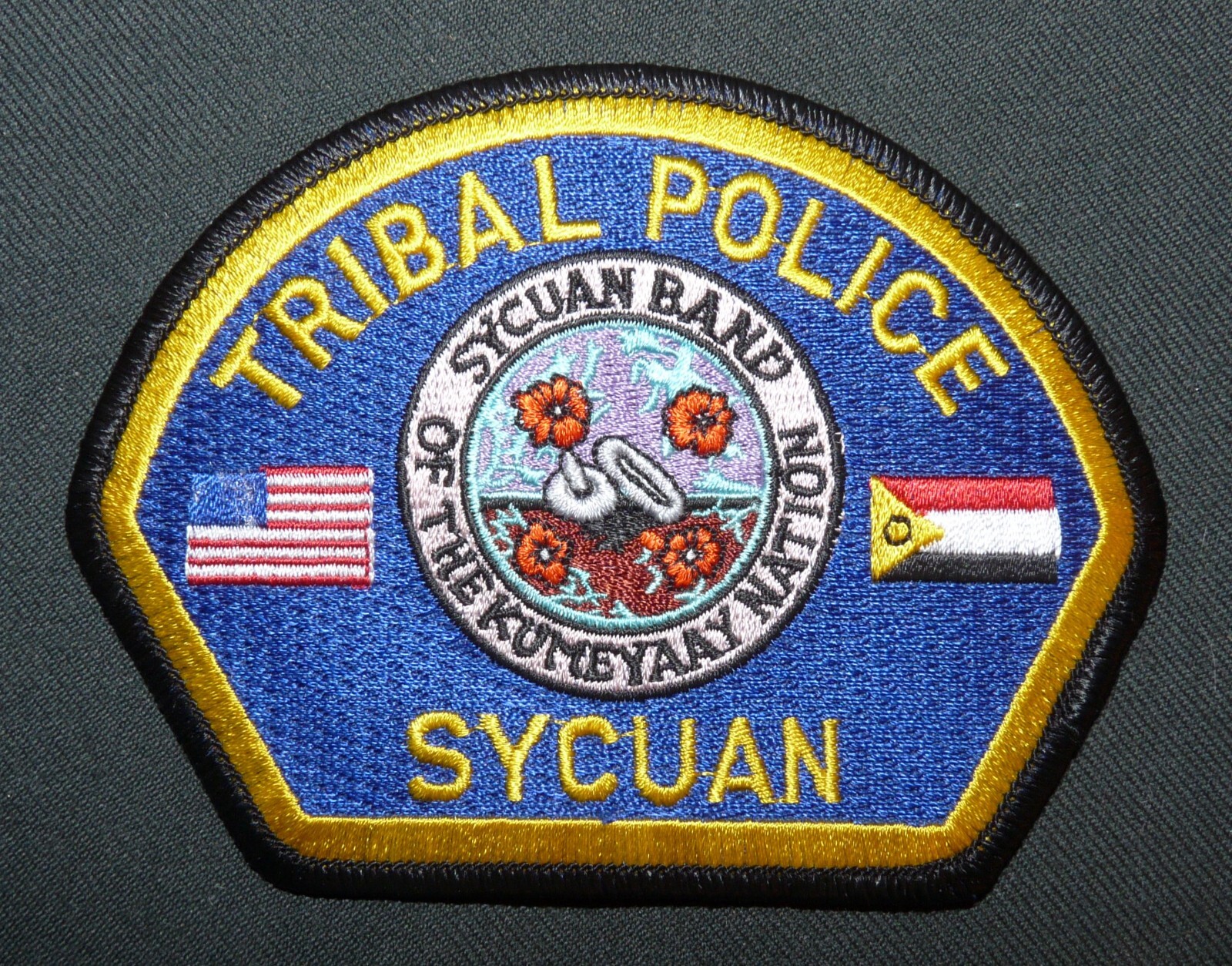Original USA Sycuan Band Kumeyaay Nation Tribal Police Sleeve Patch | eBay