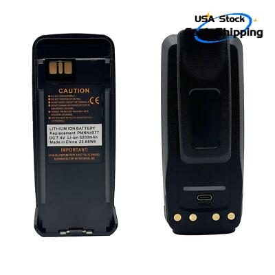 PMNN4077 3200mAh USB Li-ion Battery For XPR6350 XPR6550 XIR P8268 ...