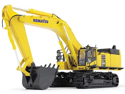 KOMATSU PC900LC-11 EXCAVATOR YELLOW 1/50 DIECAST MODEL BY FIRST GEAR 50 ...