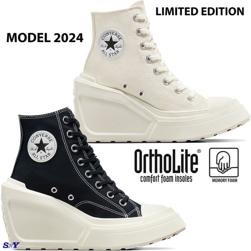 CONVERSE Chuck 70 Square Toe Ortholite Insole Women's High Platform De ...