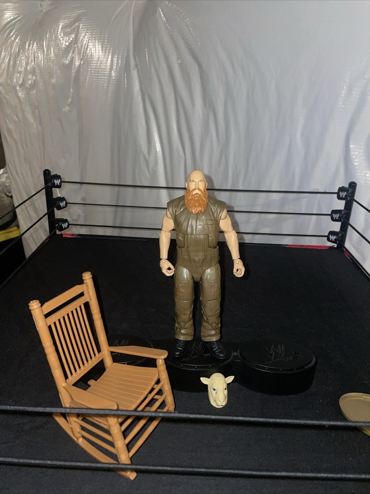 WWE Mattel Erick Rowan Elite Wrestling Figure Series 29 Chair Mask (M ...