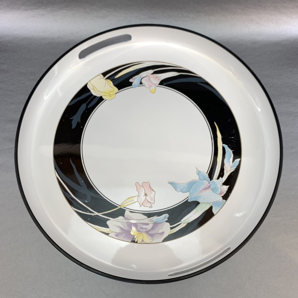 Mikasa Charisma Black 15” Serving Tray L9050 Japan Vintage Rare | eBay