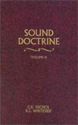 Sound Doctrine by R. L. Whiteside and C. R. Nichol (2001, Perfect) for ...