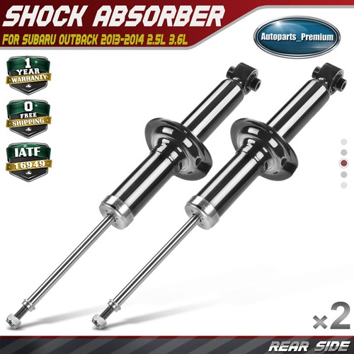 2x Rear Left & Right Shock Absorber Strut for Subaru Outback 2013-2014 ...