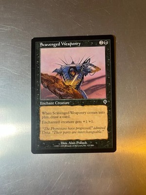 Scavenged Weaponry Invasion Magic Cards, Light Play Condition COMBINED ...