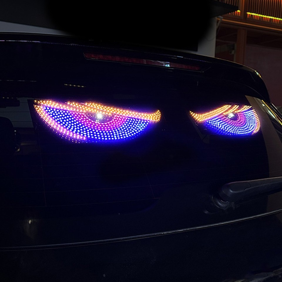 LED For Demon Eye Light USB Color Changing for Car Windshield Green ...