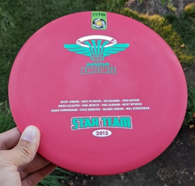 NEW 2012 Team Echostar WRAITH Innova Disc Golf 175g Patent Number Echo ...
