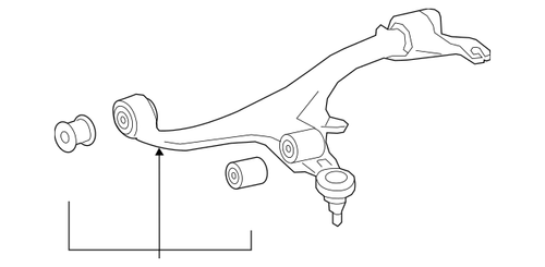 Mercedes Benz Genuine G63 AMG G550 2019-2023 Left Lower Control Arm ...