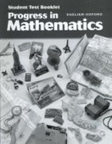 Progress in Mathematics Ser.: Progress in Mathematics, Grade 6, Student ...