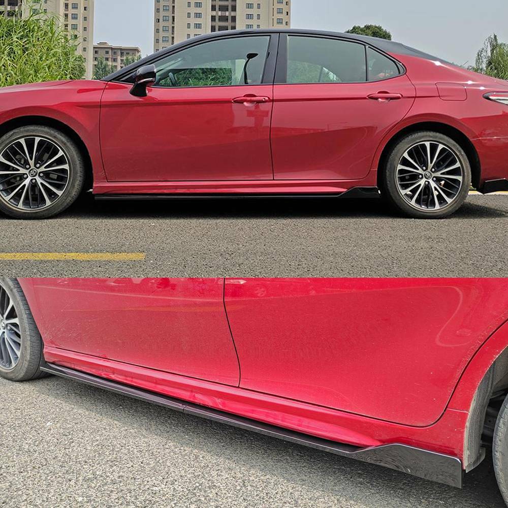 2018-2023 Toyota Camry LE SE XSE XLE Side Skirt Splitter Extension ...
