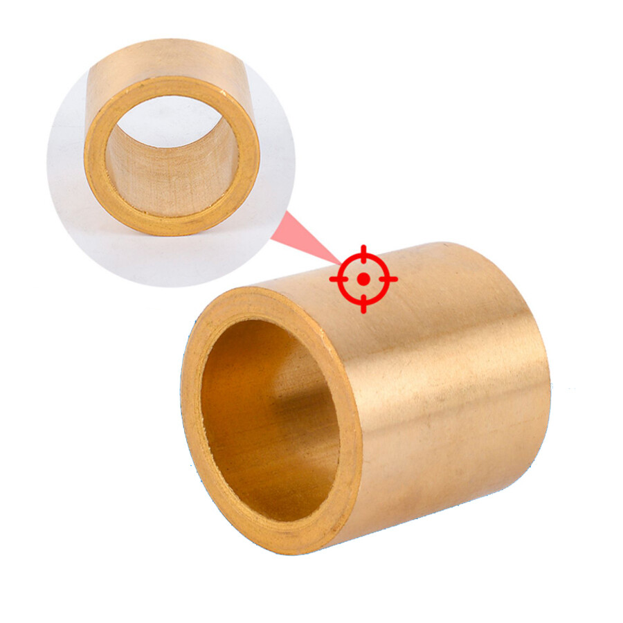 Metric Oilite Bushing Copper Self Lubricating Bearing Bushing Sleeve ID ...