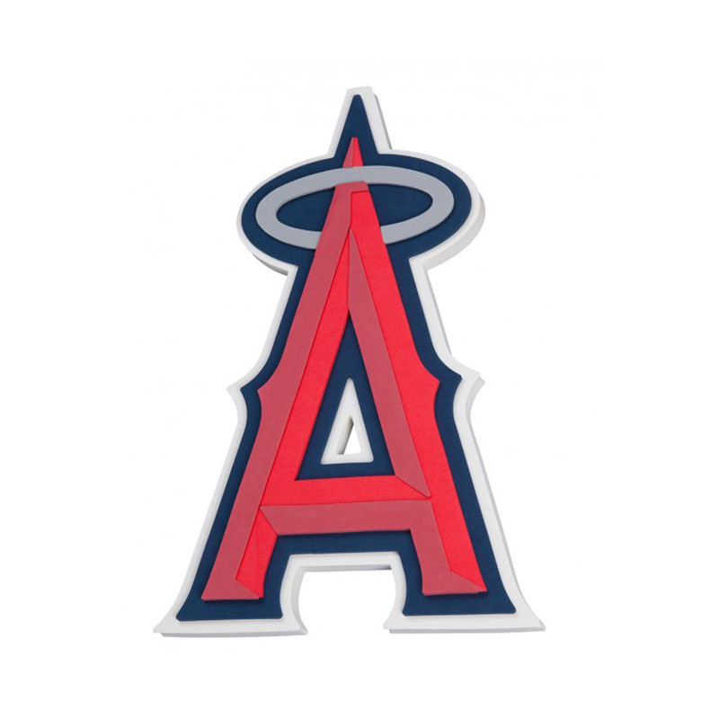 New MLB Los Angeles Angels 3D Fan Foam Logo Holding Wall Sign Made in ...