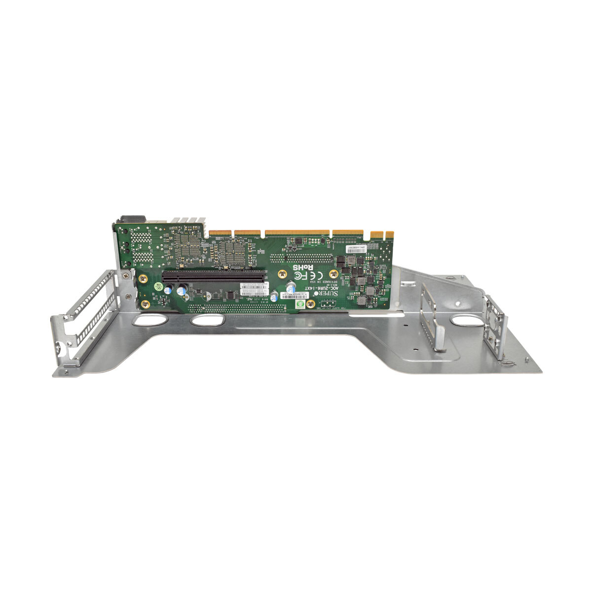 Supermicro AOC-2UR6-i4XT 2U Ultra Riser Module mit 4-Port 10GbE PCI-E ...