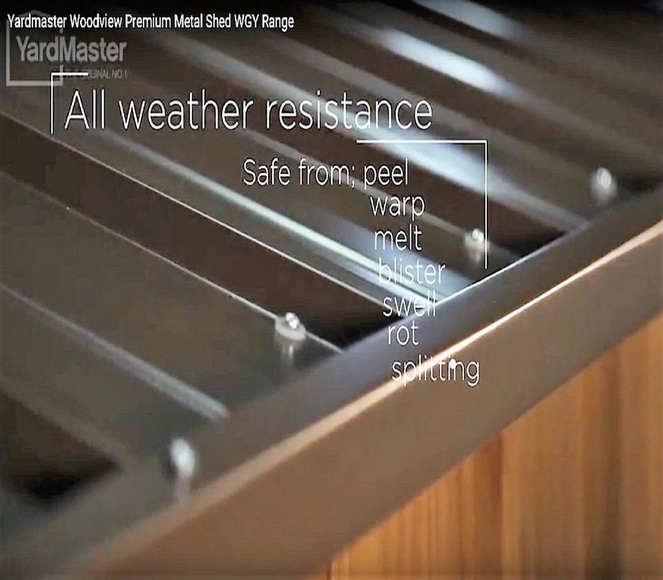 765 Returned Yardmaster Apex Metal Garden Shed - Maximum Ext Size 6'8"x 4' 6" | eBay UK